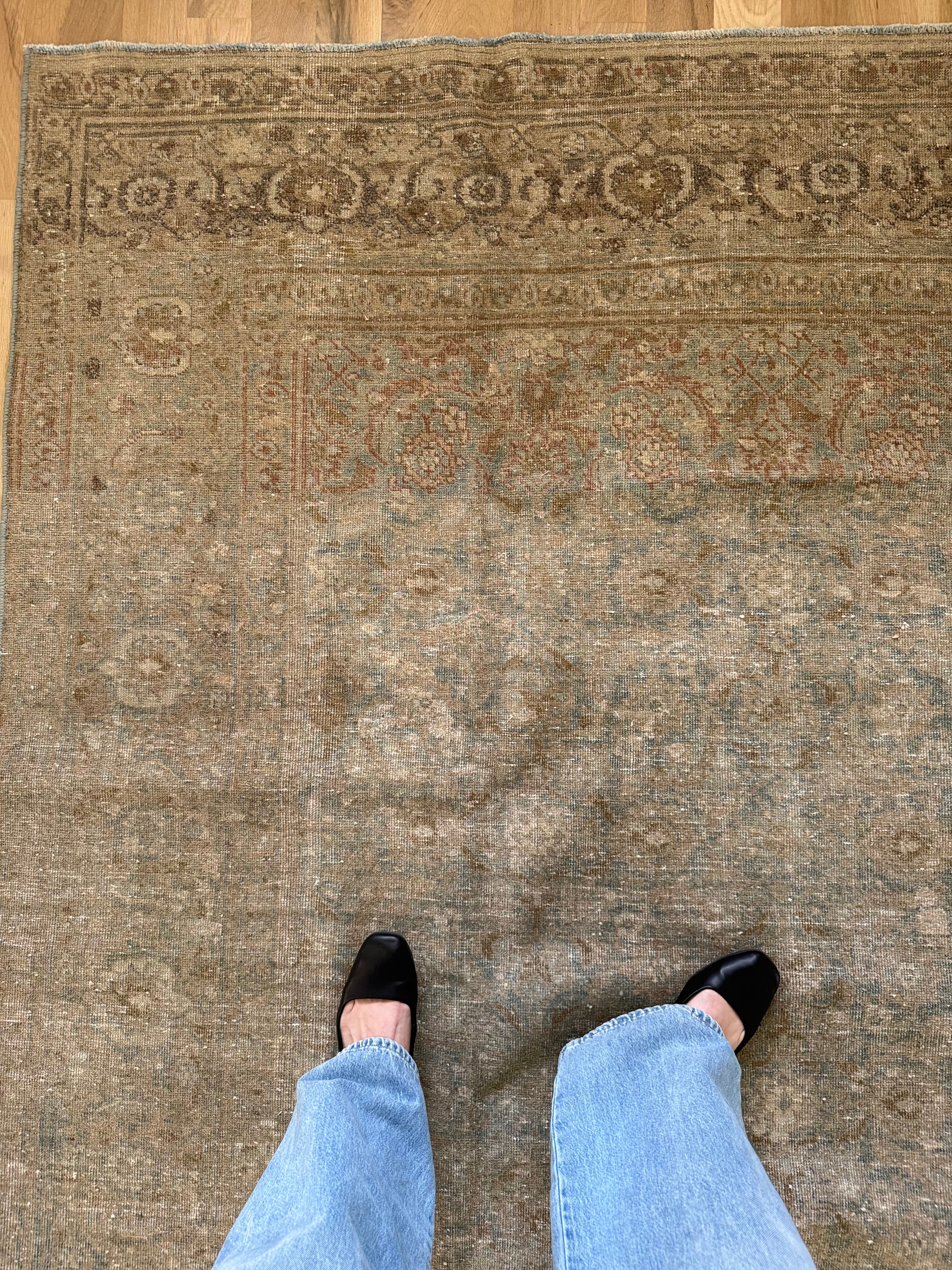 Vintage Tabriz 8’2” x 11’3” – Brass Anchor Collective